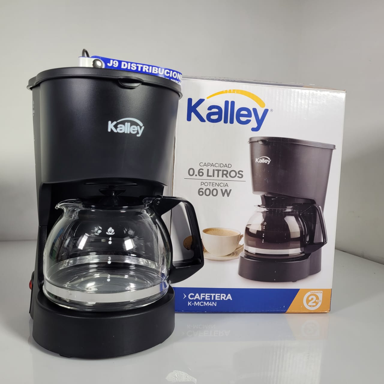 CAFETERA KALLEY 4 TAZAS – J9 DISTRIBUCIONES
